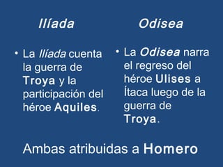 Los orígenes de la literatura occidental | PPT