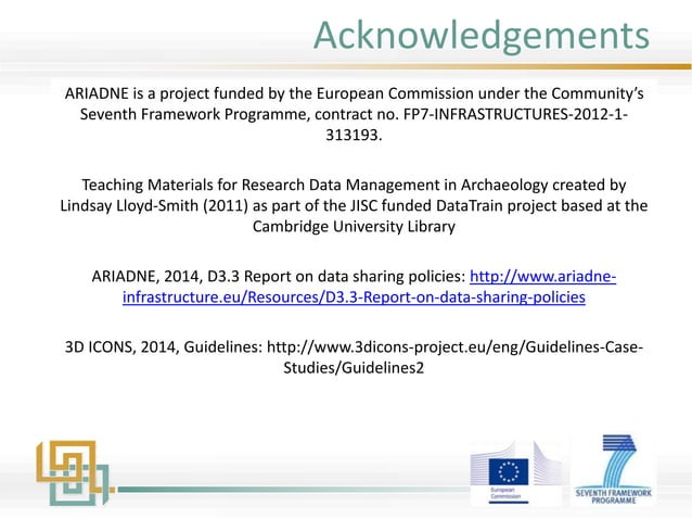 Ariadne: Data Sharing | PPTX