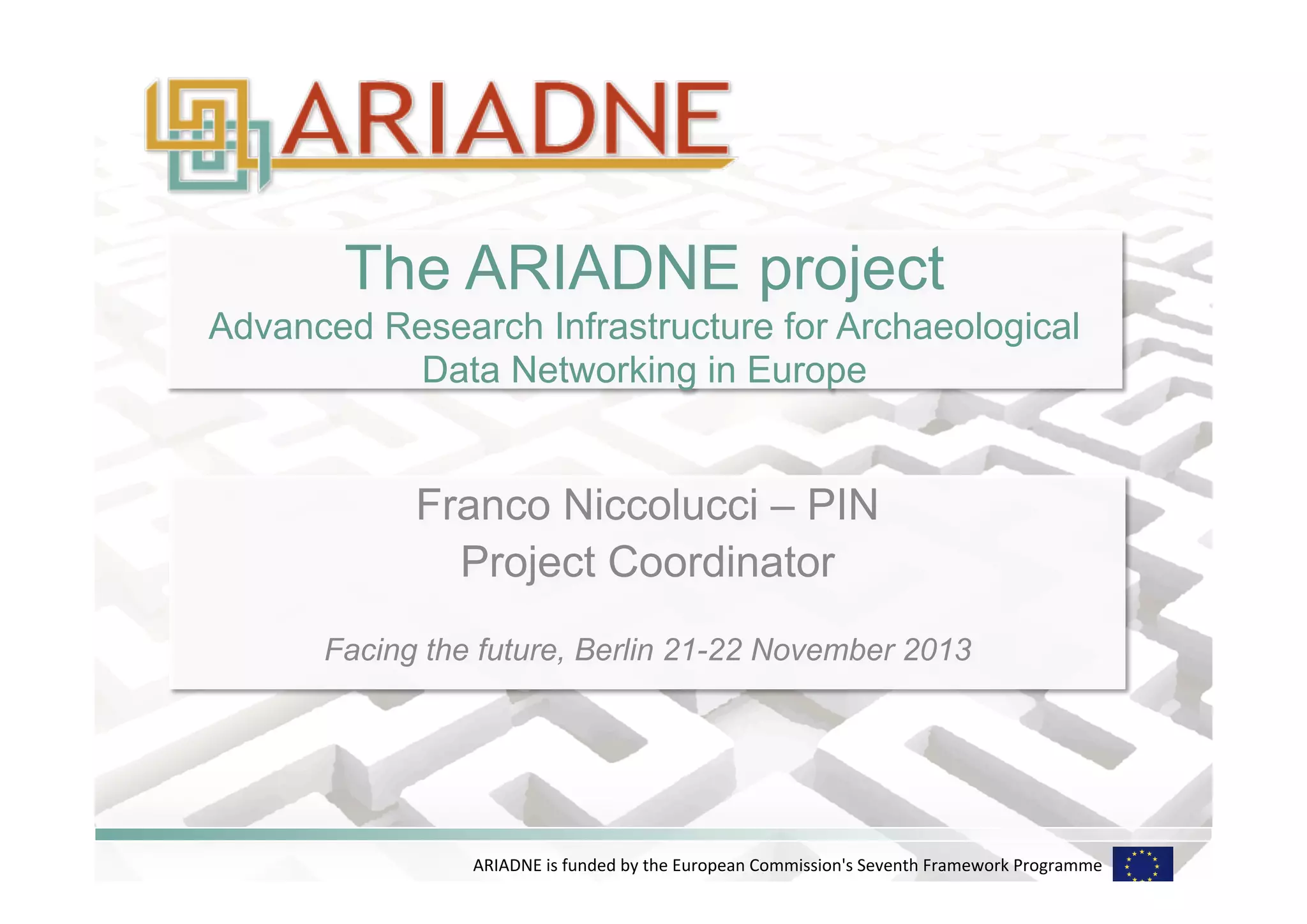 The Ariadne Project | PPT
