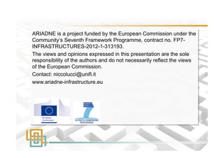 The Ariadne Project | PPT