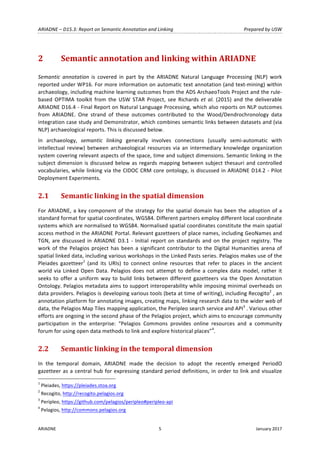 Ariadne: Semantic Annotation and Linking | PDF