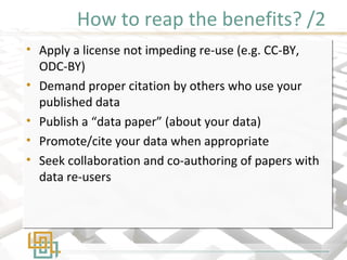 Requirements for Open Sharing of Archaeological Research Data | PPT