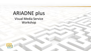 ARIADNE plus - vms workshop.pdf