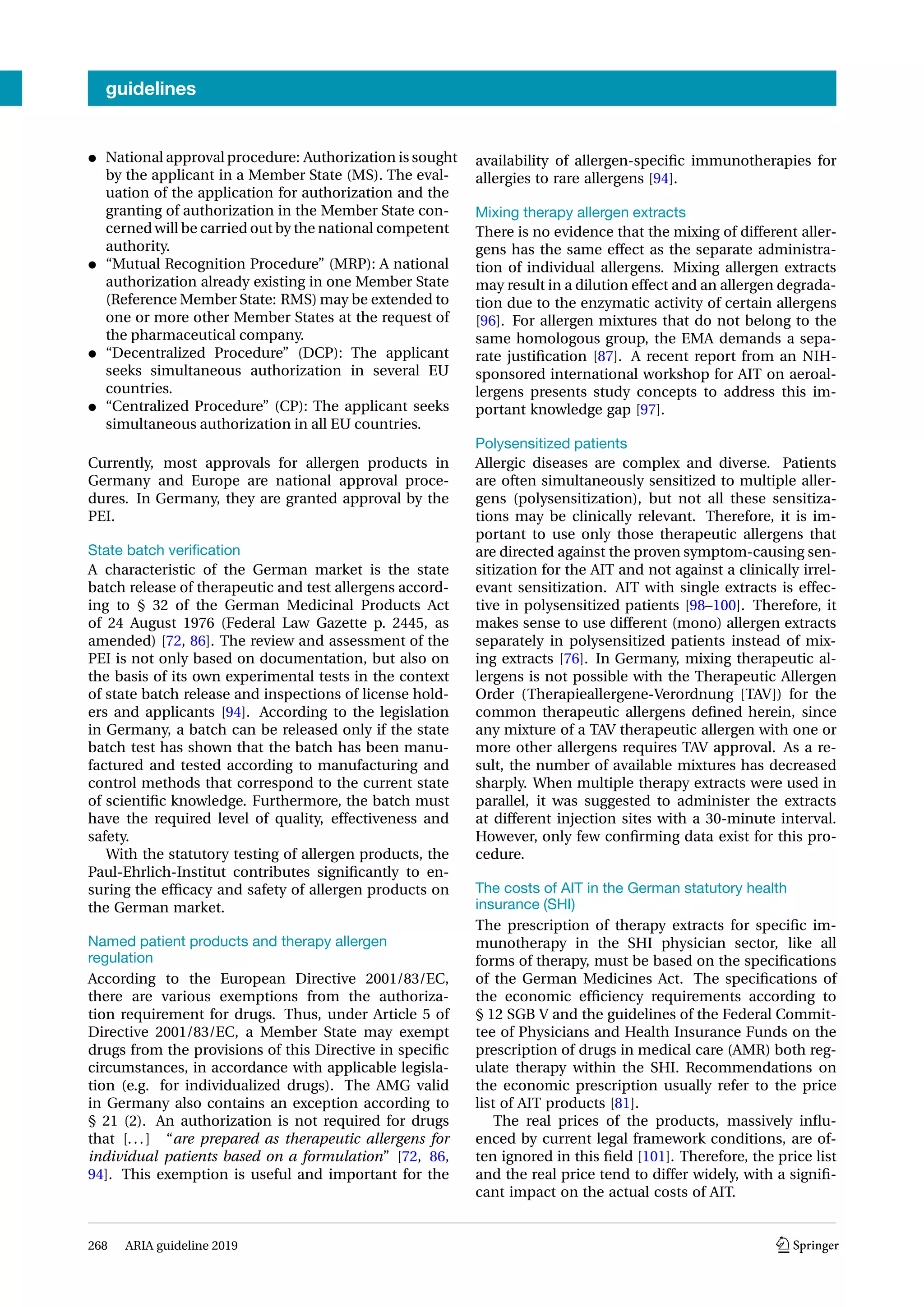 Aria guideline 2019 | PDF