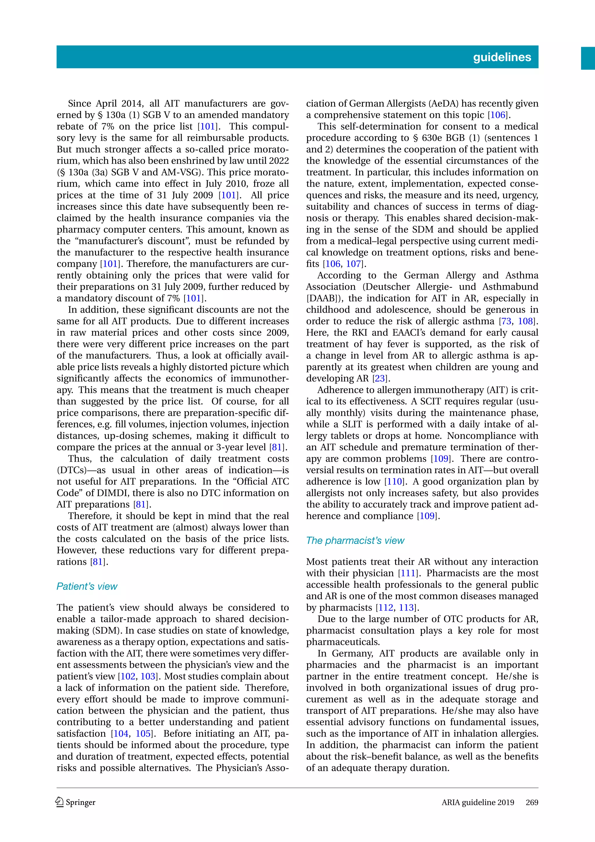 Aria guideline 2019 | PDF