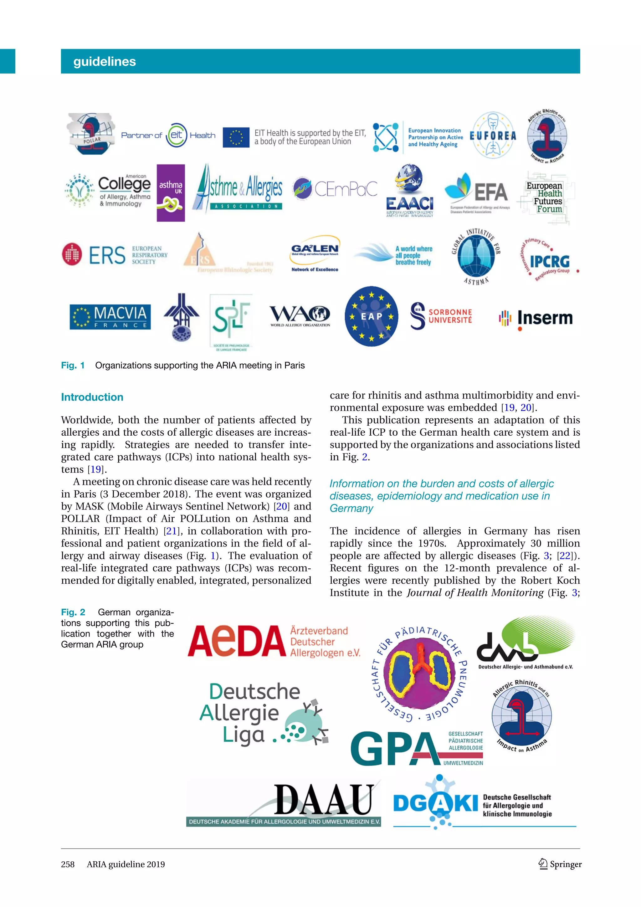 Aria guideline 2019 | PDF
