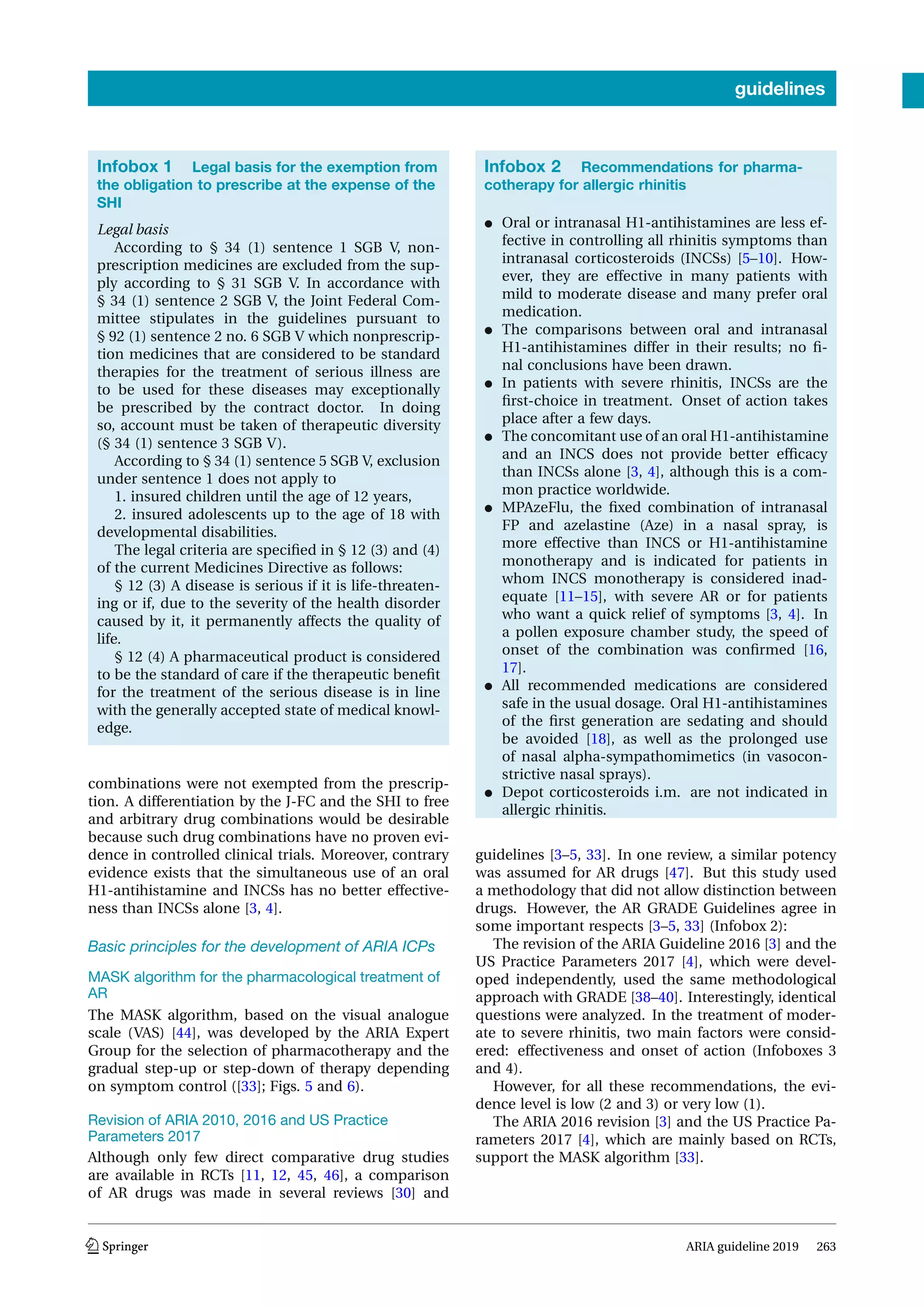 Aria guideline 2019 | PDF