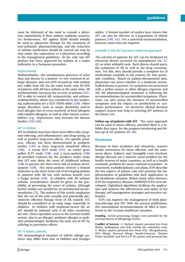 Aria guideline 2019 | PDF