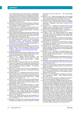 Aria guideline 2019 | PDF