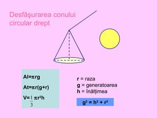 Aria şI Volumul Corpurilor Rotunde | PPT