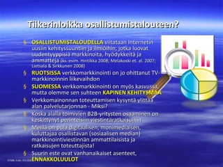 Ari Alm Roi Seminaari 16092009 | PPT