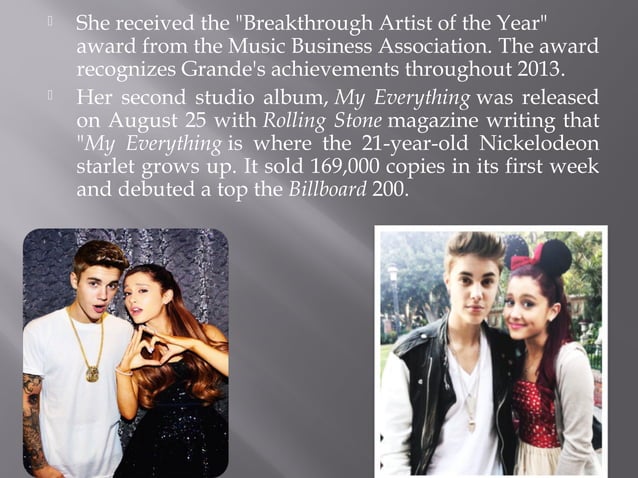 Ariana grande | PPT