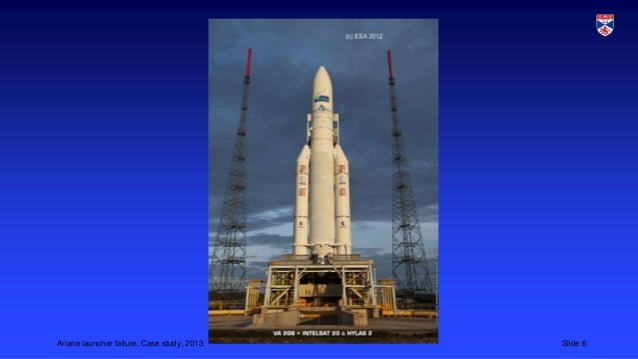 Ariane 5 launcher failure