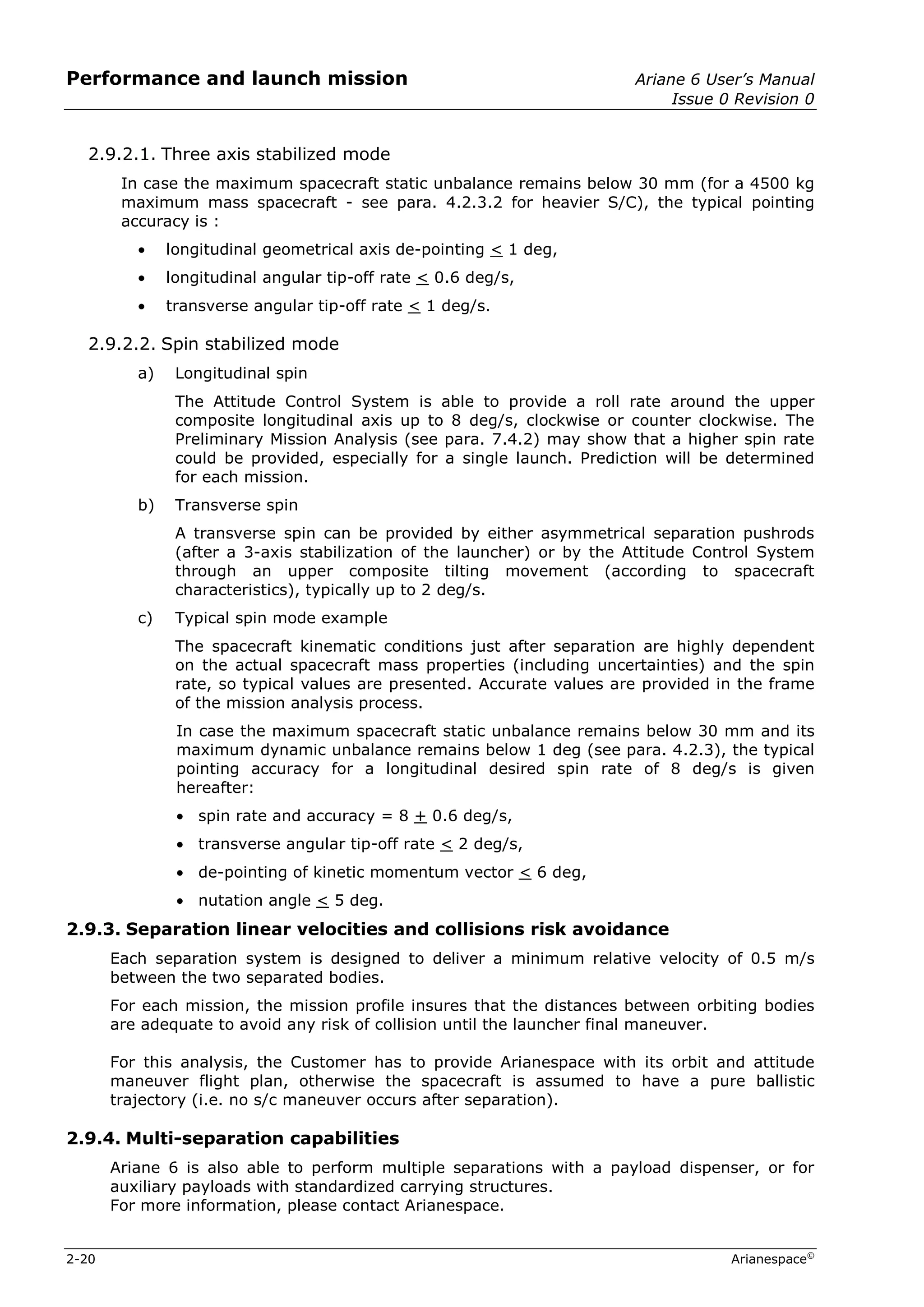 Ariane6 users manual-february2017 | PDF