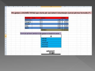 ECDL - EXCEL FUNKSIONE | PPT