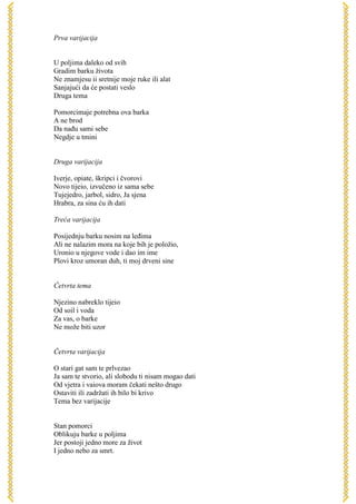 Arian Leka Poems into Croatian | PDF