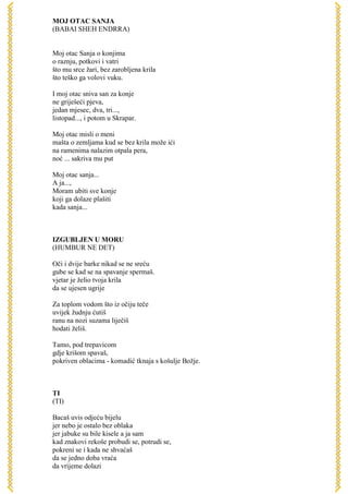 Arian Leka Poems into Croatian | PDF