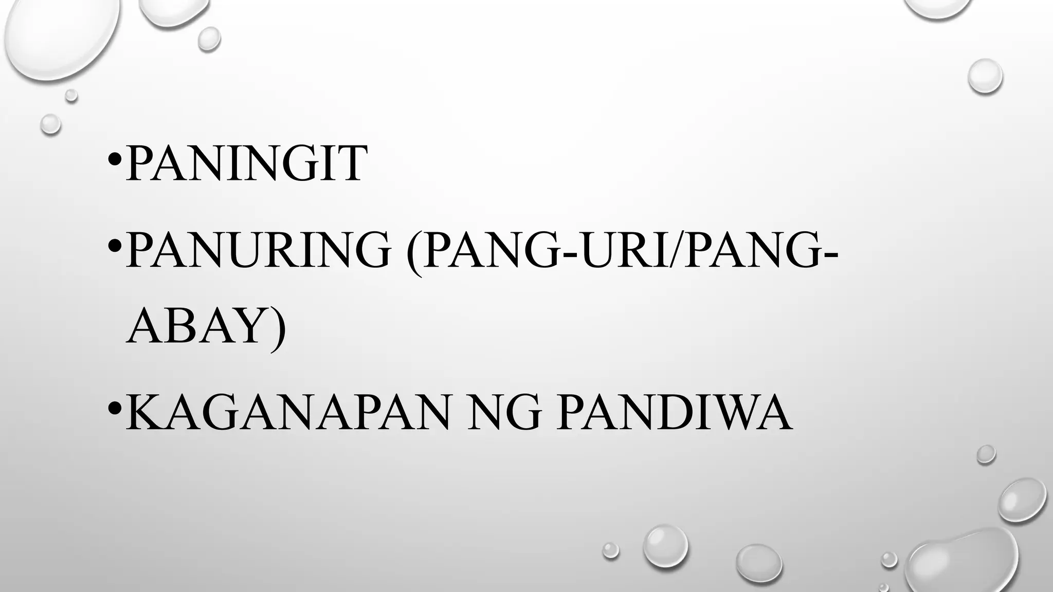 Pagpapalawak ng mga pangungusap............. | PPTX