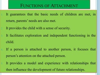 Attachment Theory | PPTX
