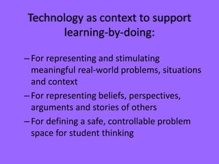 The roles of technology in education | PPTX