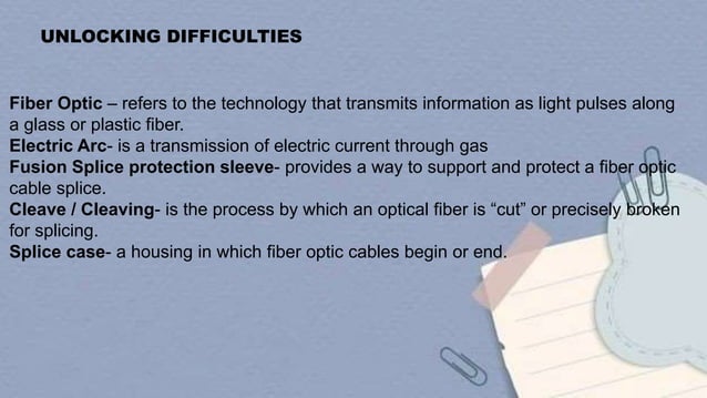 Fiber Optic | PPT