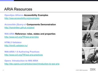 ARIA Techniques for Accessible Web Forms | PPT