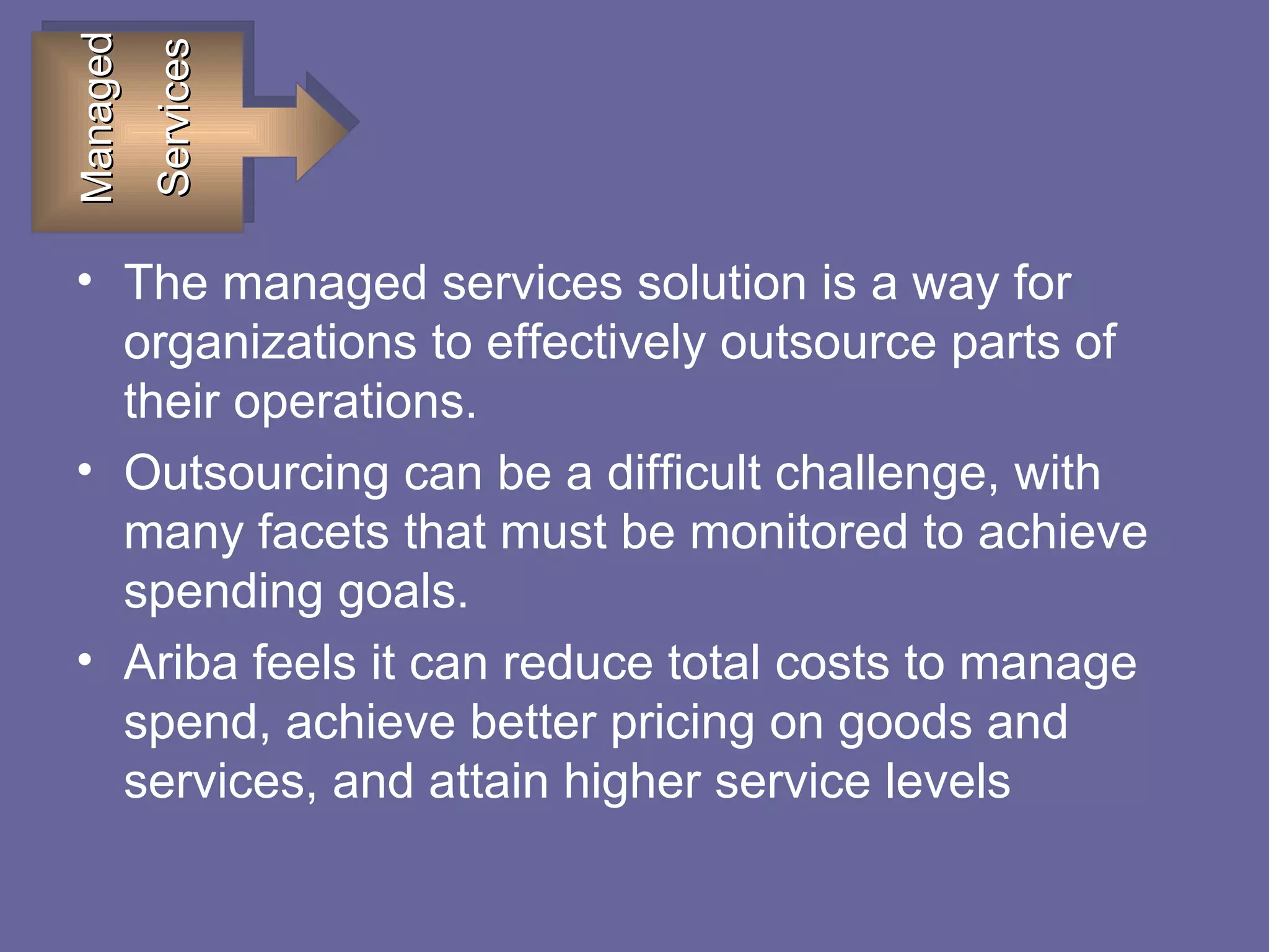 Ariba Spend Management | PPT