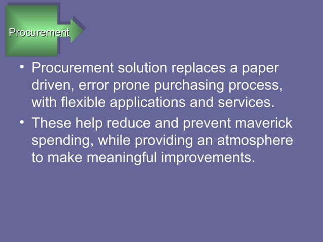 Ariba Spend Management | PPT