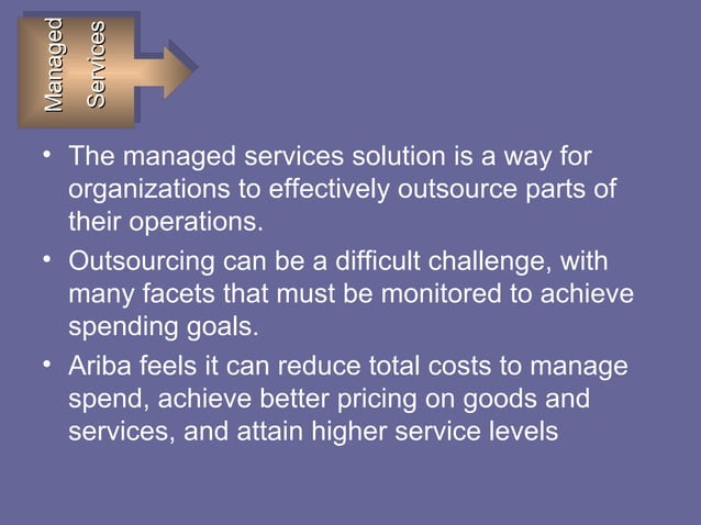 Ariba Spend Management | PPT