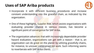 SAP Ariba Overview - SAP Ariba Training | PPTX