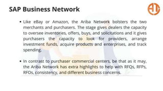 SAP Ariba Overview - SAP Ariba Training | PPTX