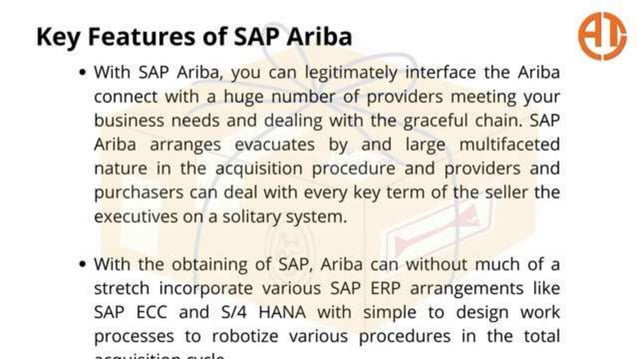 SAP Ariba Overview - SAP Ariba Training | PPTX