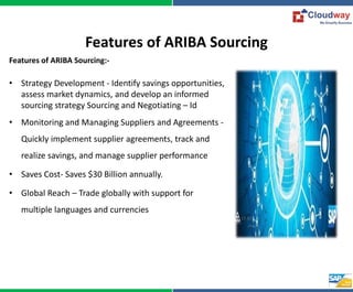 Ariba sourcing | PPTX