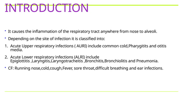 Acute respiratory infection in children control programme 2.pptx