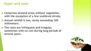 aridity and drought | PPT