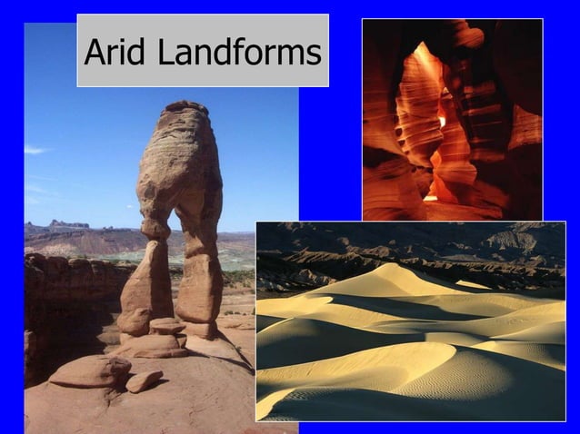 Arid landforms | PPSX