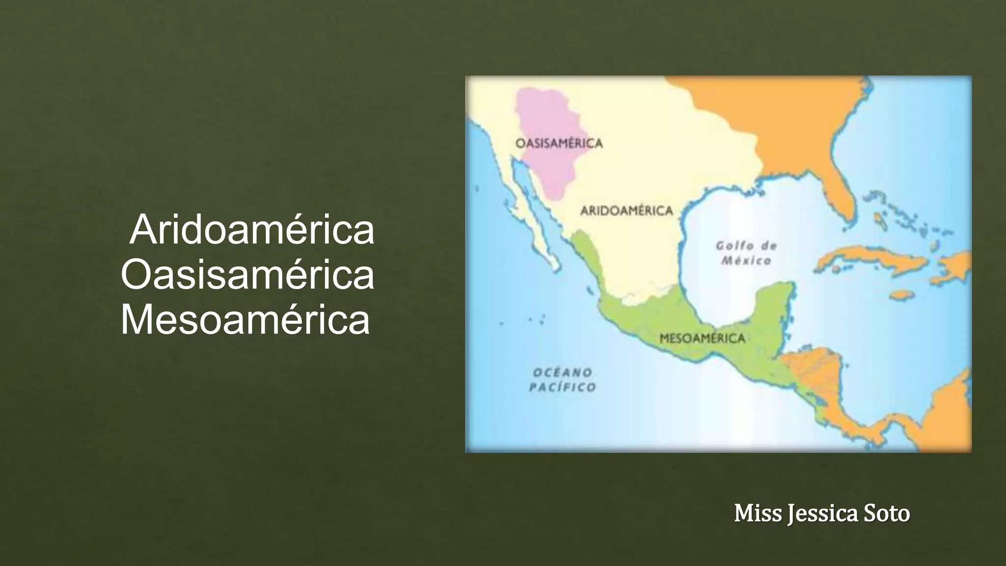 Mapa De Las Regiones Culturales De Mxico Mexico