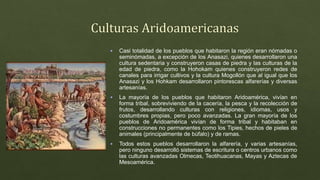 Regiones Culturales Prehispanicas | PPTX