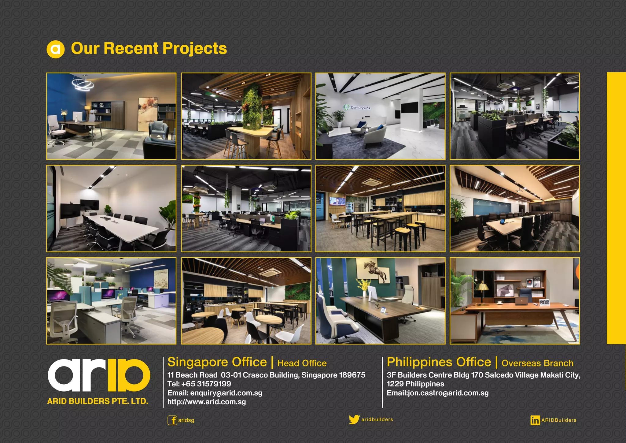 ARID Builders Pte Ltd Company Profile 2020 | PDF
