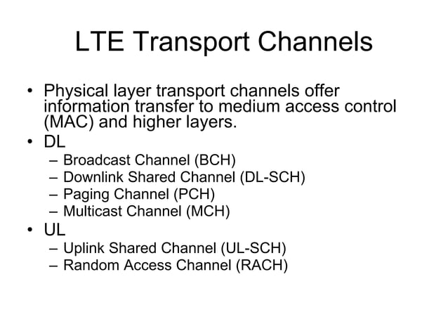 LTE - Long Term Evolution | PPT