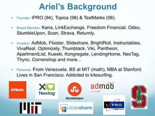 Ariel Poler | PPTX | Business | Business and Finance