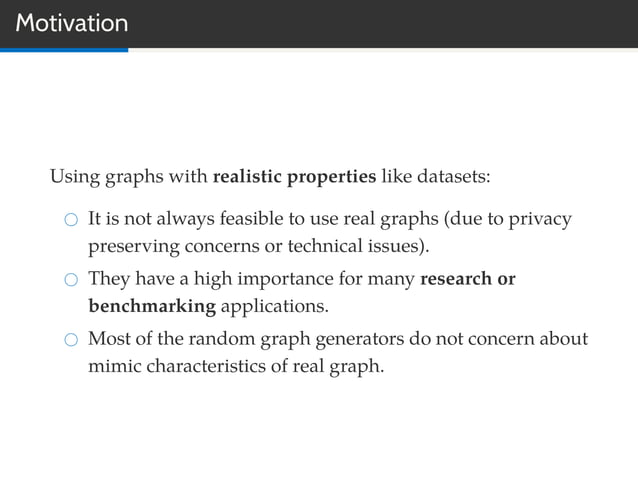 Modelling The Clustering Coefficient Of A Random Graph Ppt