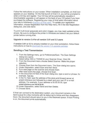 Ariel user guide version 3 | PDF