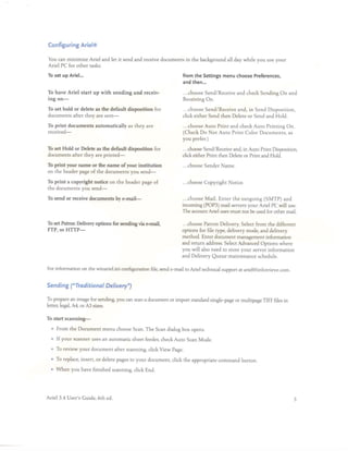 Ariel user guide version 3 | PDF