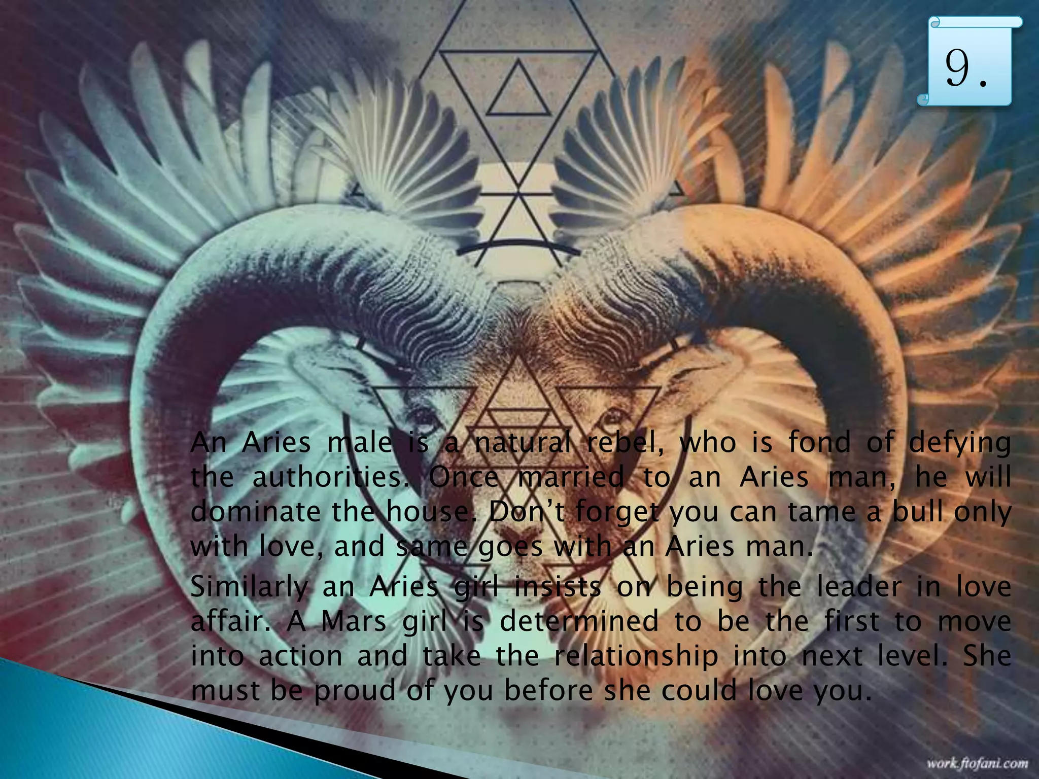 Aries Personality Traits-todayastrology.com