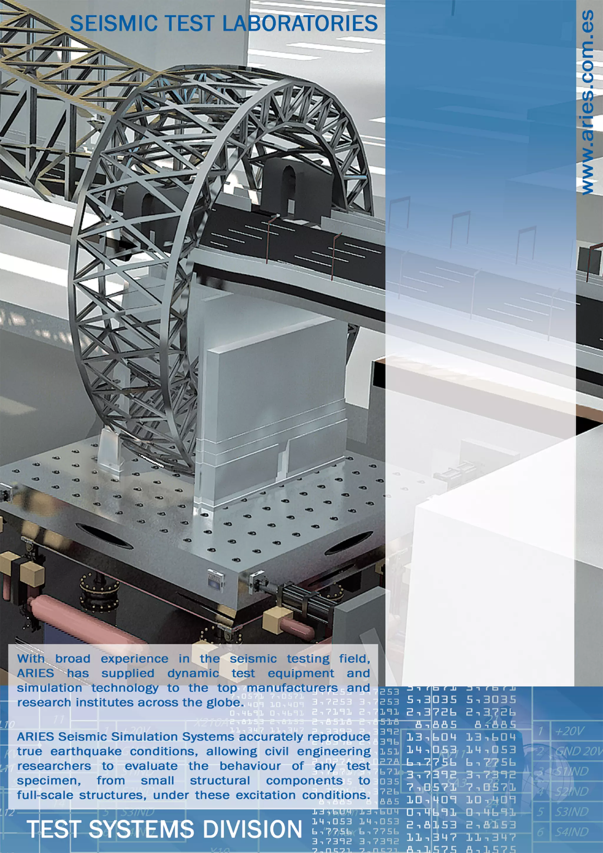 Aries ingeniería seismic test laboratories | PDF