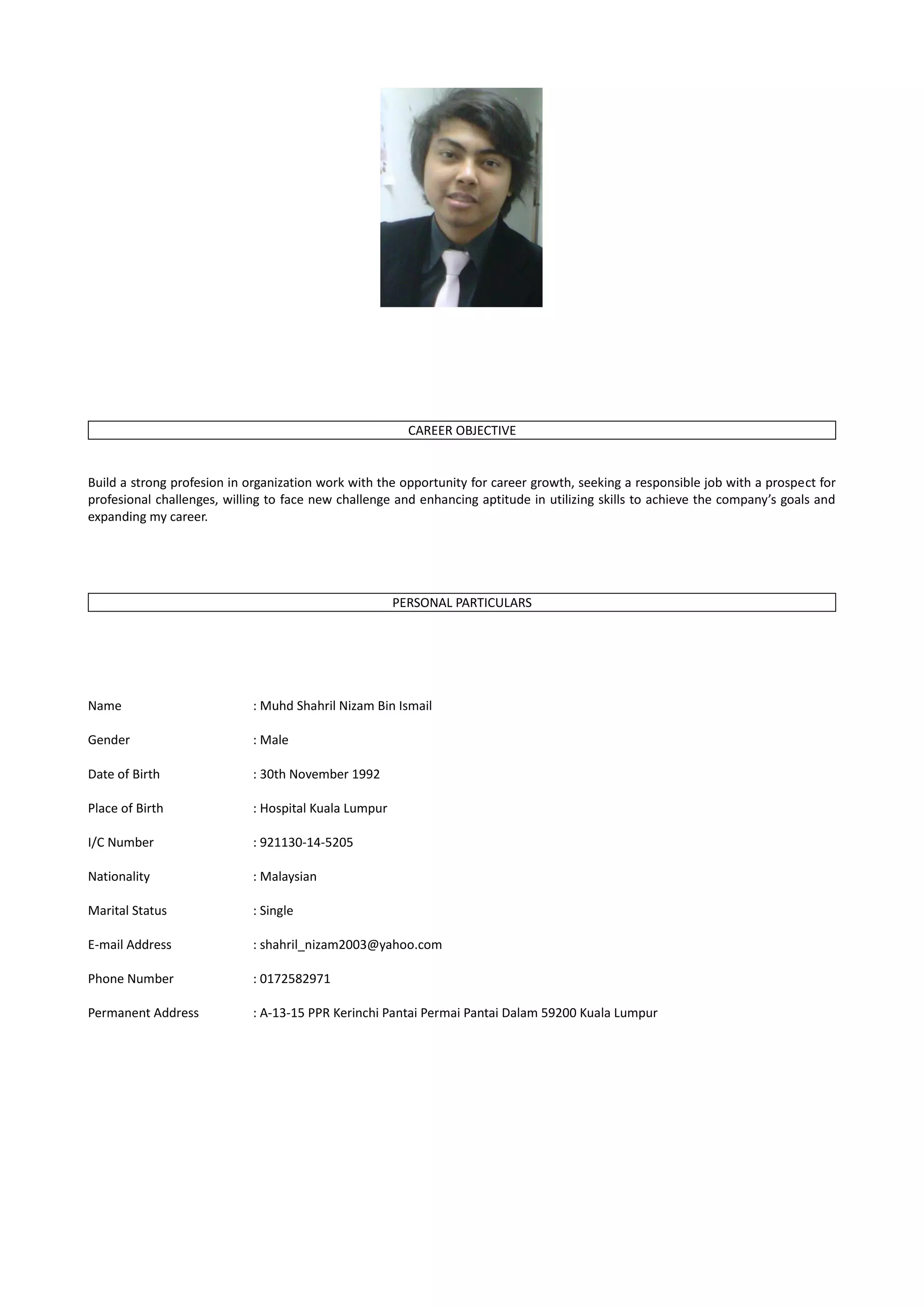 Arieyl resume latest | PDF
