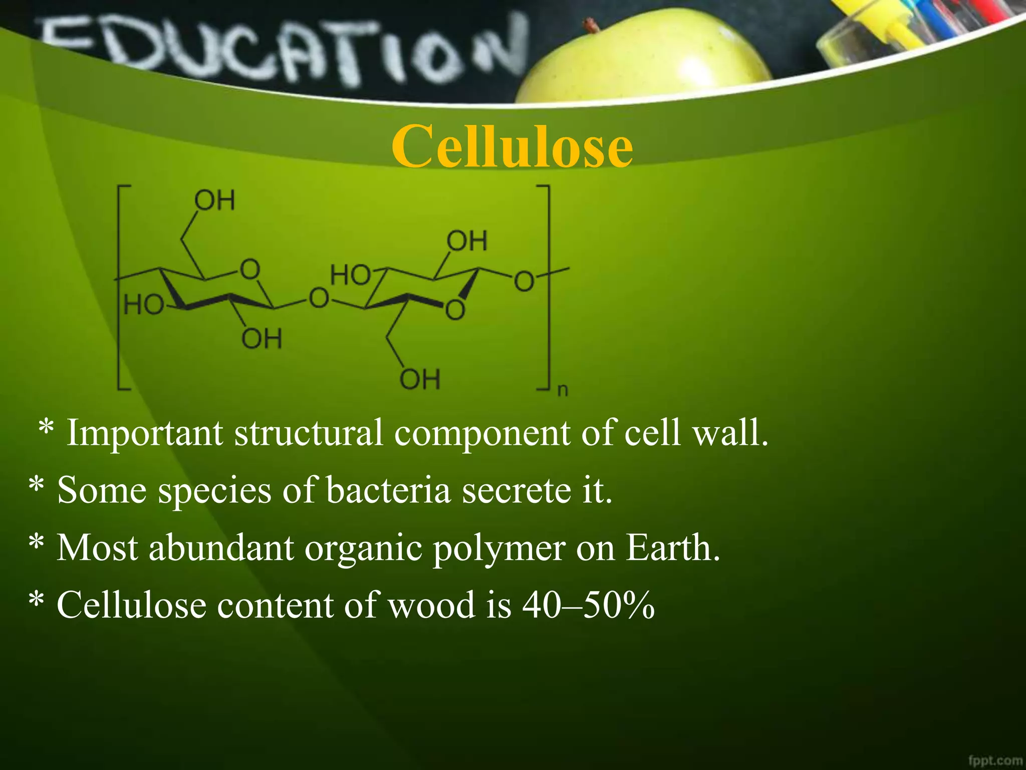 Presentation Slide of Cellulose- Arifuzzaman Arif | PPTX