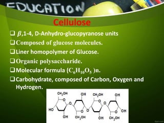 Presentation Slide of Cellulose- Arifuzzaman Arif | PPTX