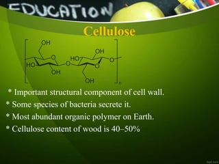 Presentation Slide of Cellulose- Arifuzzaman Arif | PPTX